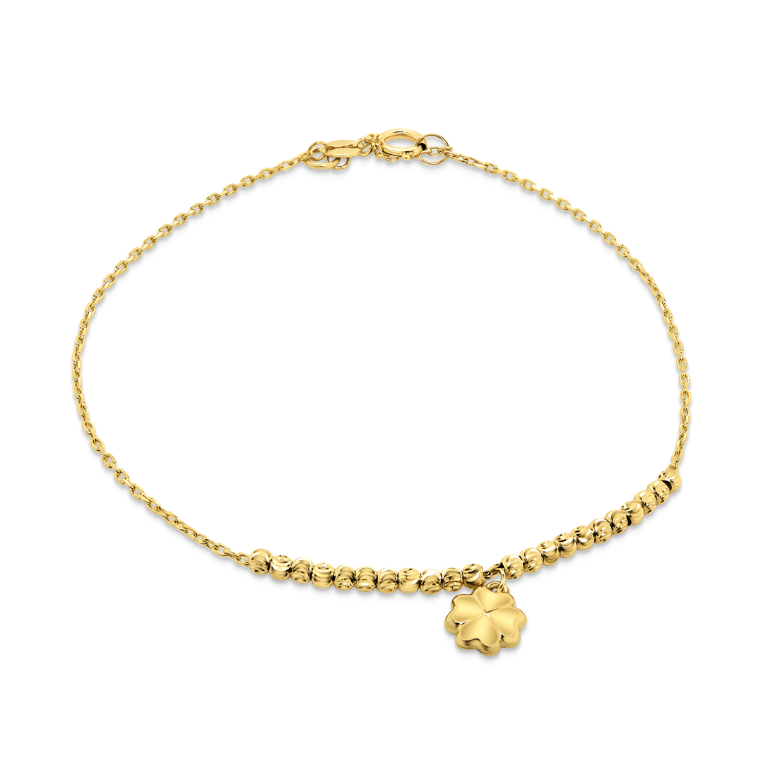 Brățară din aur galben de 14K | Stil Diamonds